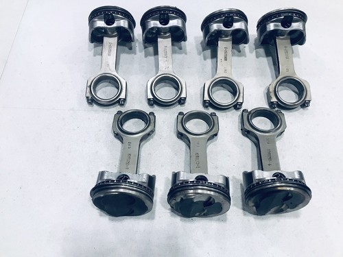 Partial Set SBC Sealed Power Pistons & Eagle Rods Dirt Late Model IMCA ...