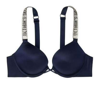 Bombshell Add-2-Cups Lace Shine Strap Push-Up Bra Bras