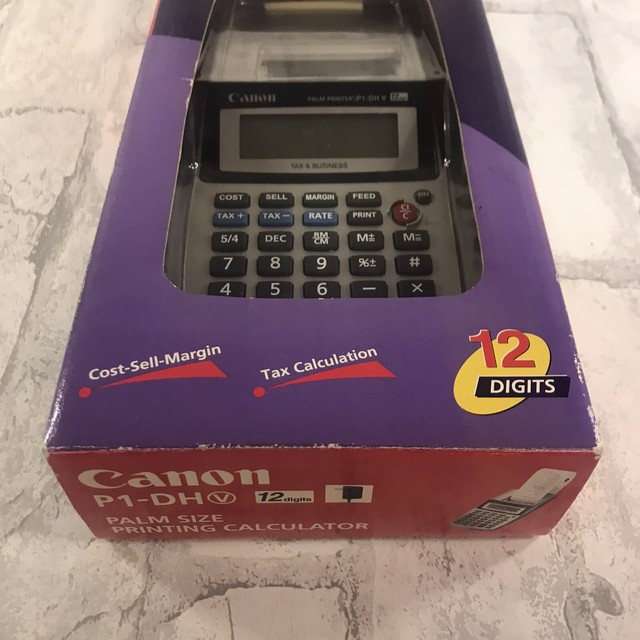 Canon P1-DHV Printing Calculator for sale online | eBay