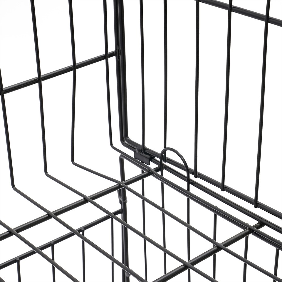 5 Tier Wire Grid Retail Display Shelf Merchandise Display Rack Stand 90 ...