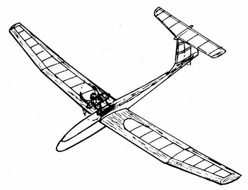 Blueprint Condor-RC model blueprint vintage model aircraft model | eBay UK