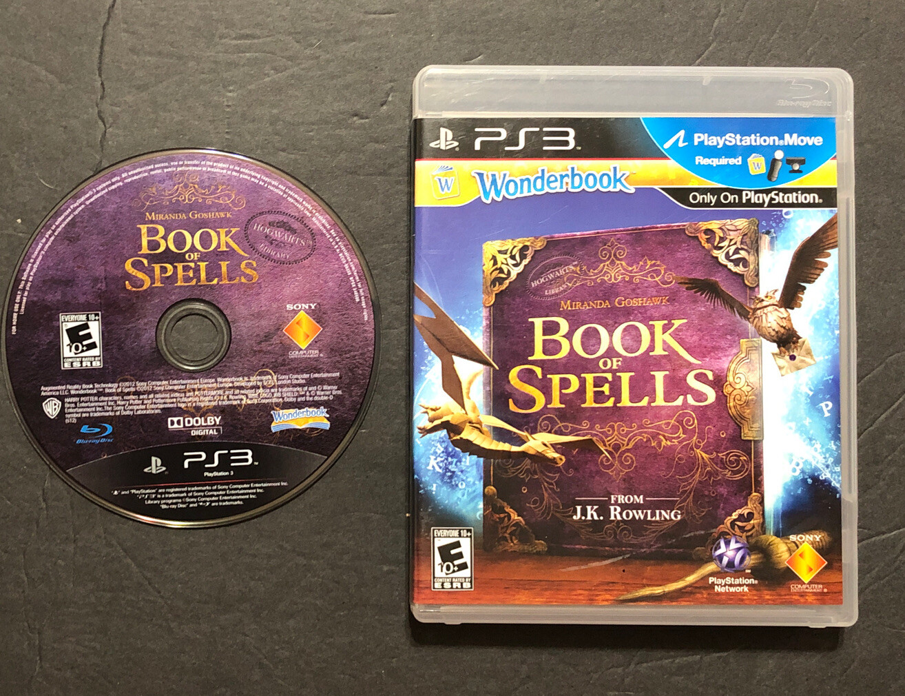 Wonderbook: Book of Spells (Sony PlayStation 3 PS3, 2012) No Manual ...