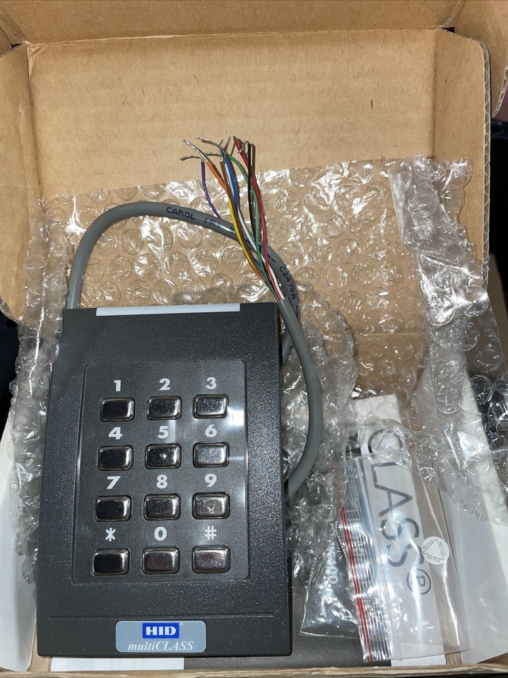 New!!! HID RPK40 Wall Switch Keypad Reader MultiClass iClass ...