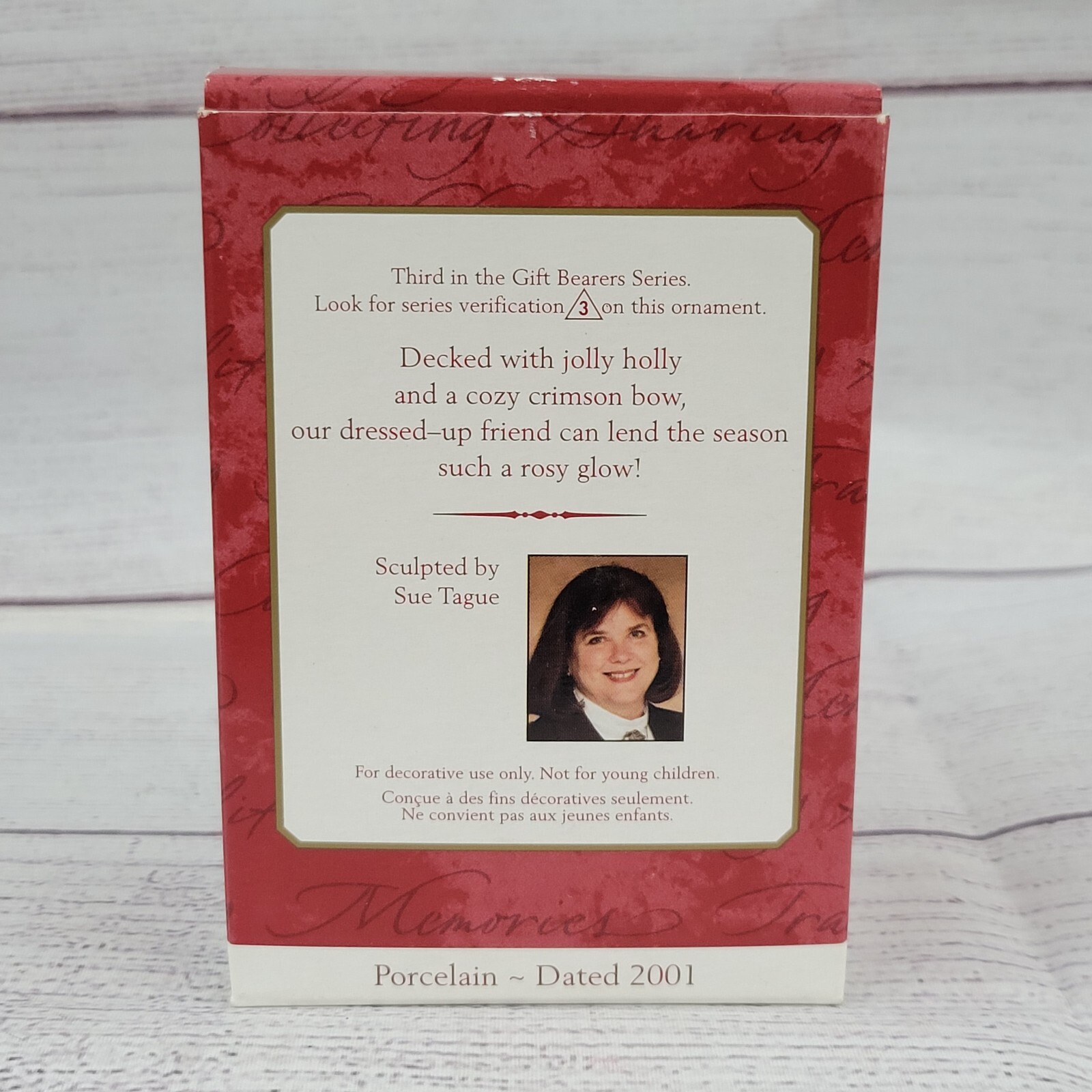 Hallmark Keepsake Collectors Series (Gift Bearers) Christmas Ornament ...