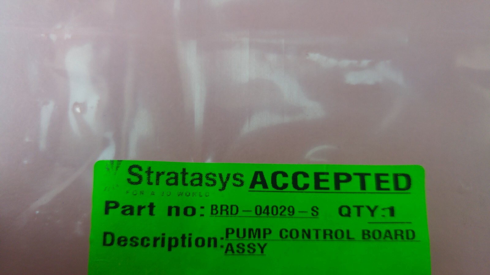 STRATASYS OBJET Geometries BRD-04029-S PUMP CONTROL BOARD ASSY | eBay
