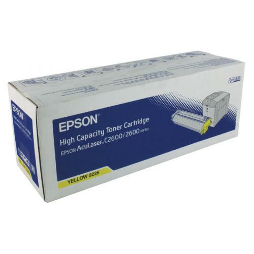 ORIGINAL EPSON C13S050226 TONER YELLOW 0226 HIGH CAPACITY ACULASER ...