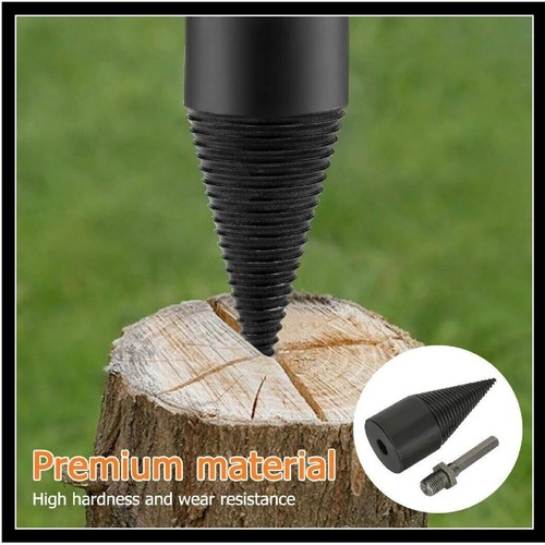 Firewood Drill Bit Wood Log Splitter Screw-Splitting Cone Driver High ...