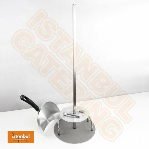 All-In-One Doner Kebab Rod, Disc, Pin, Spike, Stand & Kebab Catcher Pan ...