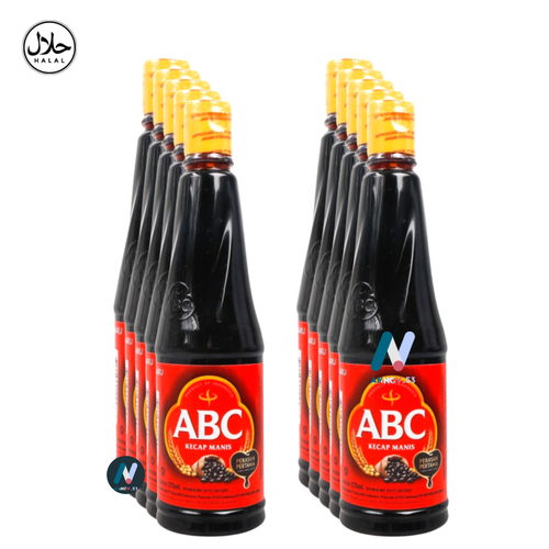 10x 275ml ABC Sweet Soy Sauce Ketchup Dipping Brown Sauce Flavor Soya ...