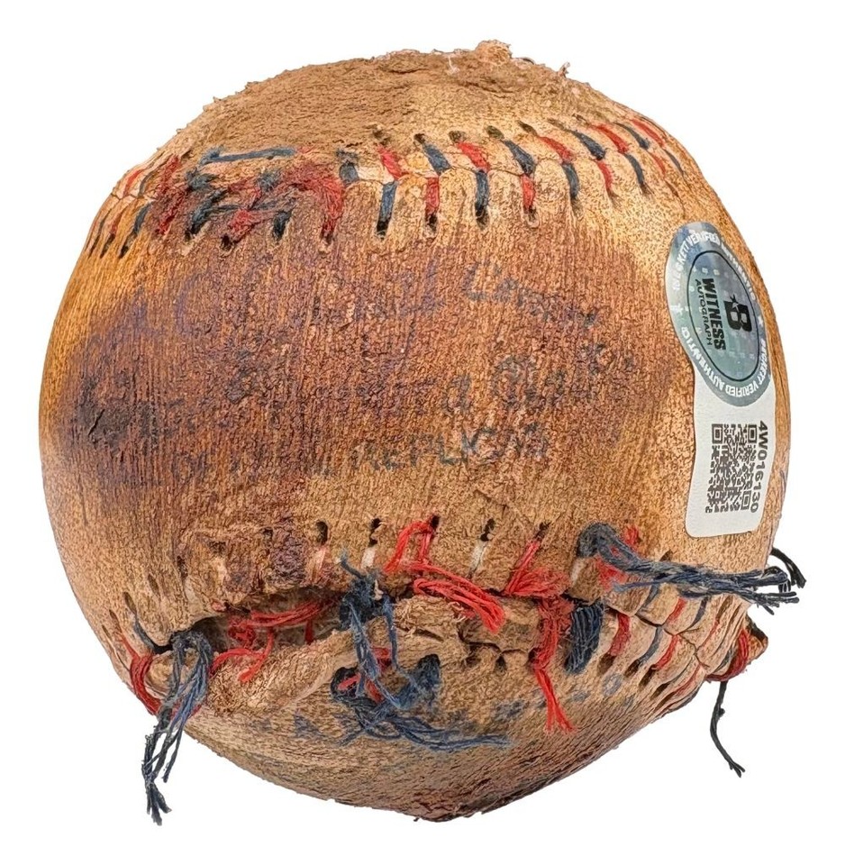 The Sandlot Cast (8) Signed Babe Ruth Replica Signed Baseball Renna ...