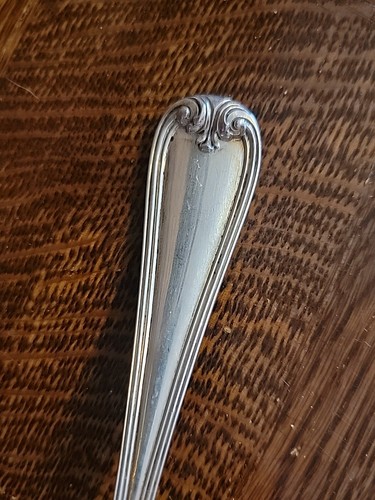 123 Grams Not Scrap 9 1/2" Asparagus Fork Server New Standish Pattern ...