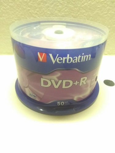 Verbatim Life Series DVD+R Spindle, Pack Of 50 | eBay