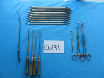 V. Mueller Pilling Weck Surgical OB/GYN D & C Instrument Set | eBay