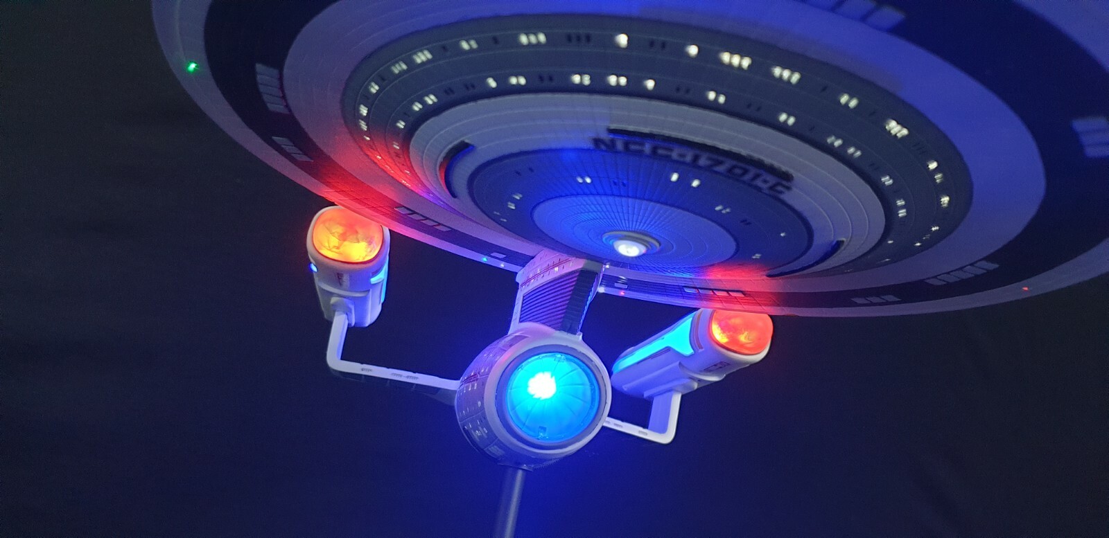 Effect LED lighting kit ONLY - for Star Trek USS Enterprise NCC 1701-C ...