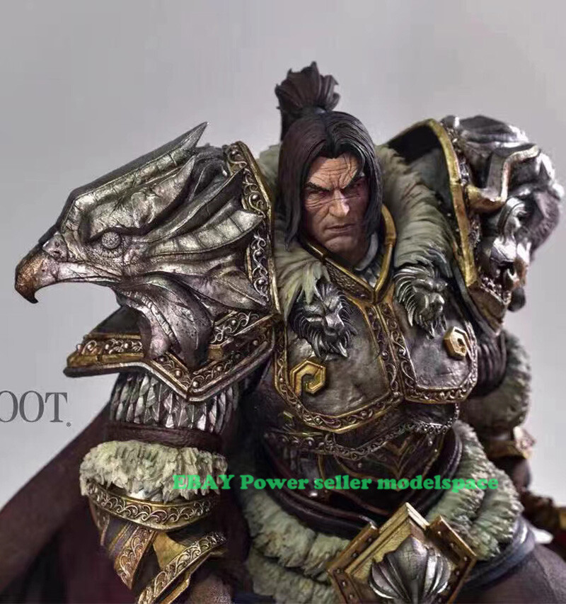 World of Warcraft Varian Wrynn GK Limited Edition Statue FIGURE STOCK ...
