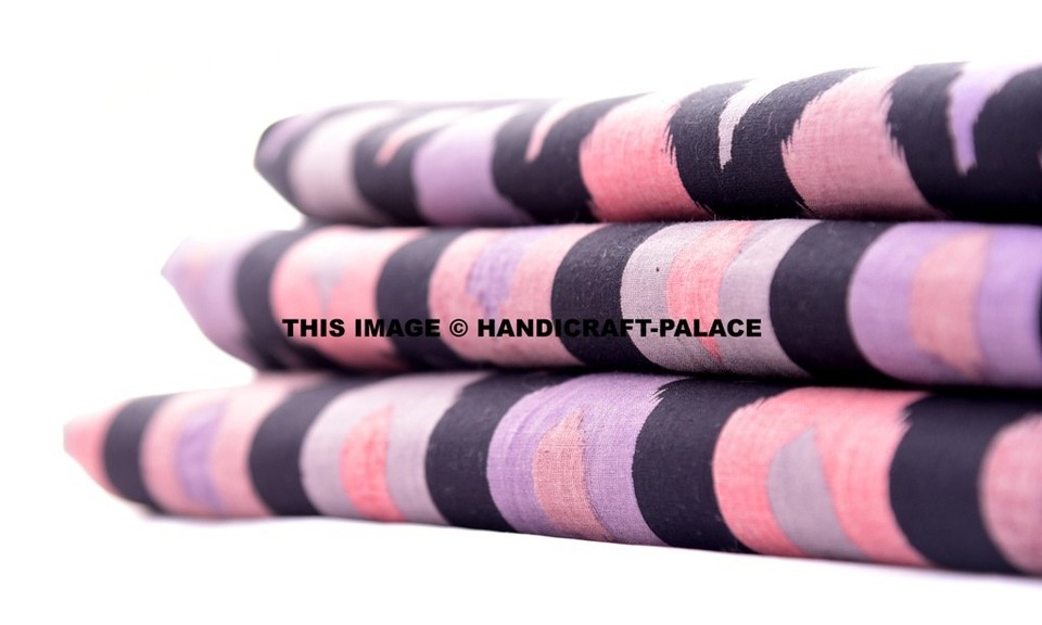 100% Cotton Fabric Hand Print Sewing Dressmaking Clothes Handmade DIY ...