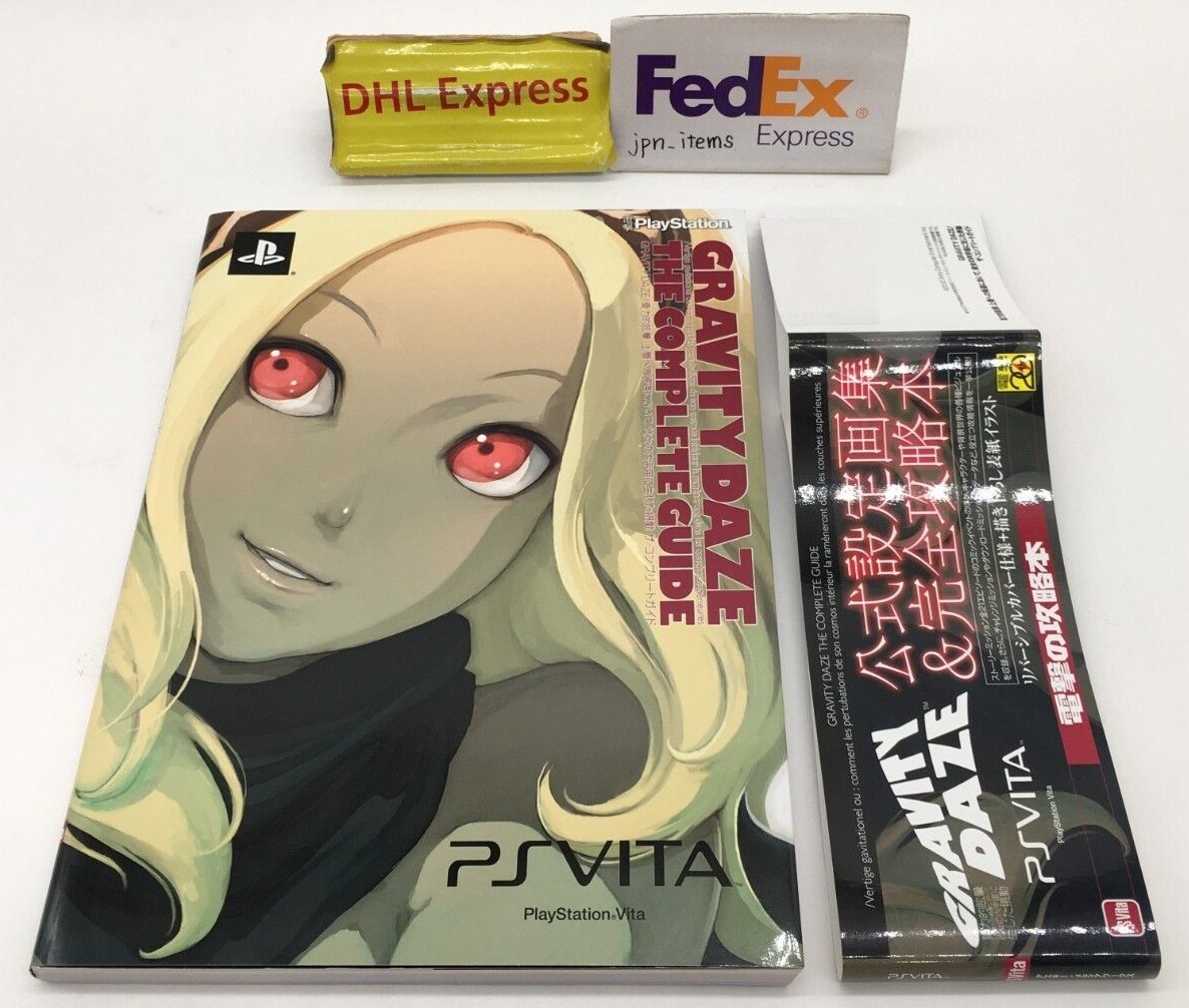 Gravity Rush GRAVITY DAZE The Complete Guide Art Illustration Book 2012 ...