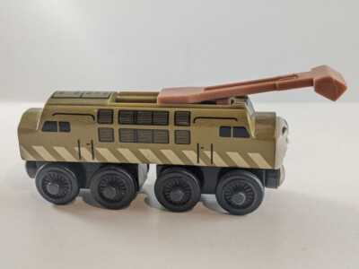 Thomas Tank Engine and Friends WOODEN RAILWAY DIESEL 10 TRAIN Sliding ...