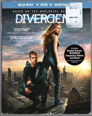 Divergent Blu-ray/DVD Combo, Digital Code included (Not sure if it is ...
