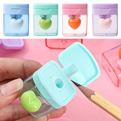 Plastic Pencil Cutter Single/Double Hole Pencil Blade Pencil Sharpener ...