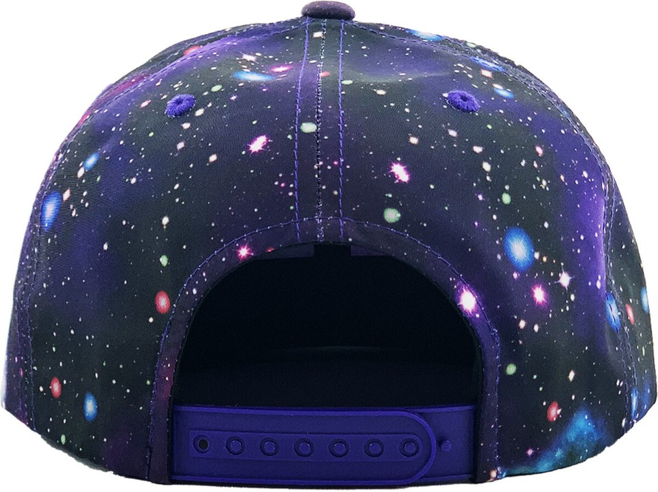 Fashion Galaxy Print Hiphop Cap Snapback Baseball Cap Adjustable Hat ...