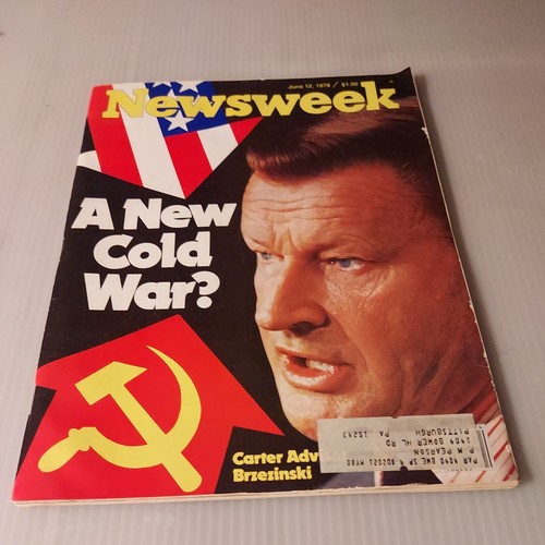 Vintage 1978 June 12, NEWSWEEK Magazine "New Cold War/Carter Advisor ...