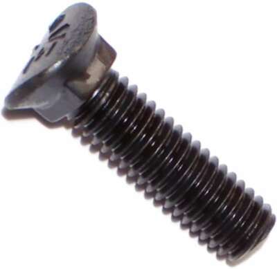 (5) Contour Elliptical Head Bolt & Nut Harrow/Cultivator 3/8" x 1-1/4 ...