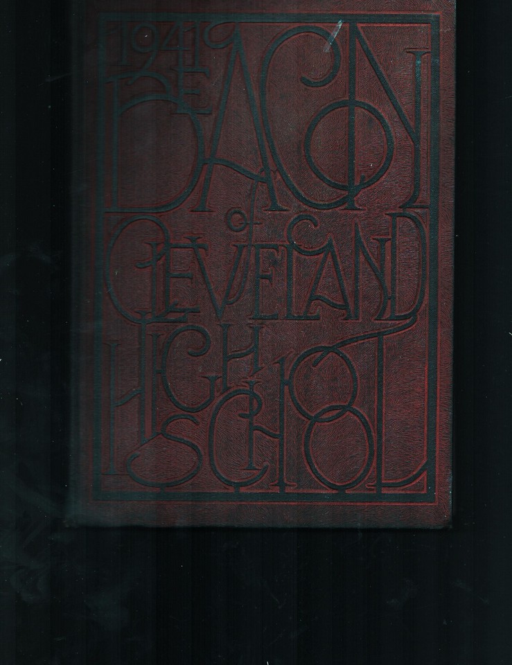 1941 The Beacon - Grover Cleveland High School Yearbook St Louis Mo ...