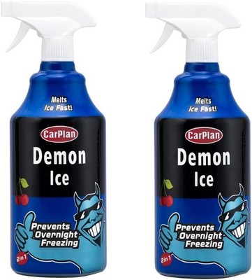 CarPlan Demon Ice 1L 2 Pack - 2 in 1 Pre-Icer & De-Icer FREE SHIPPING ...
