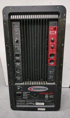 HARBINGER HPX118S-BBE POWER AMP SECTION BUCKET NOT WORKING FOR PARTS OR ...