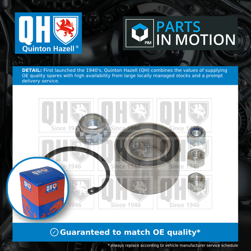 Wheel Bearing Kit fits LADA SAMARA 1.5 Front 87 to 13 QH 21083103020 ...