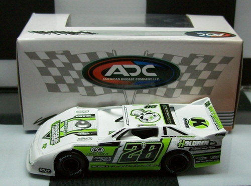 TYLER CARPENTER #28 2024 1/64 ADC DIRT LATE MODEL DIECAST CAR DW624M540 ...