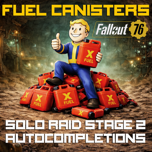 FALLOUT 76 PC x300-x1000 FUEL CANISTERS SOLO RAID STAGE 2 ANY AMOUNT | eBay