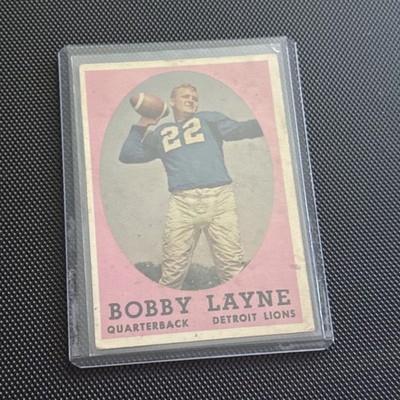 1958 Topps - Bobby Layne #2 | eBay