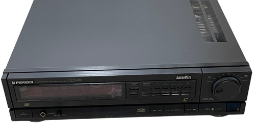 Pioneer CLD-99S LaserDisc LD CD CDV Player Deck Retro w/ Remote Tested ...