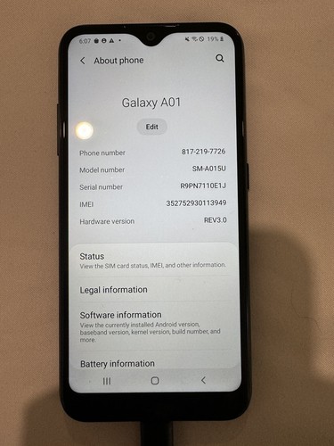 Samsung Galaxy A01 - 16 GB (Unlocked)- Dual SIM- Open Box | eBay