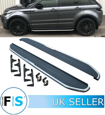 FOR RANGE ROVER EVOQUE L551 2018 ON MODELS SIDE STEPS RUNNING BOARDS ...