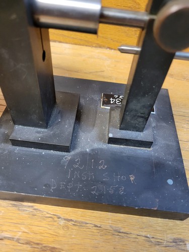 BOECKELER INSTRUMENTS Manual Micrometer On Custom Brass Base | eBay