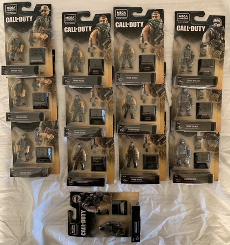 Call Of Duty Mini Figures Mega Const. Lot New ( Read Description) Black ...