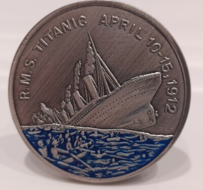 Titanic Silver Coin 1912 White Star Line Sank Shipwreck | eBay