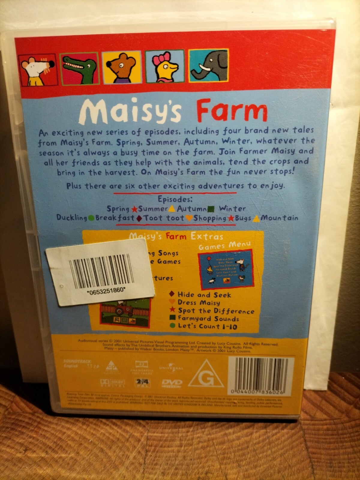 Maisy - Farm (DVD, 2000) for sale online | eBay