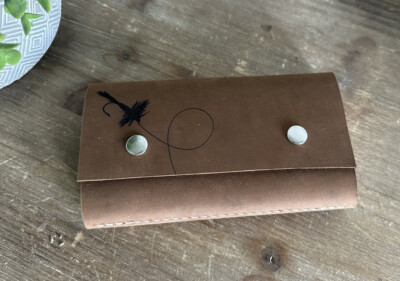 Leather Fly Wallet - Fly Book, Custom made in the USA | eBay