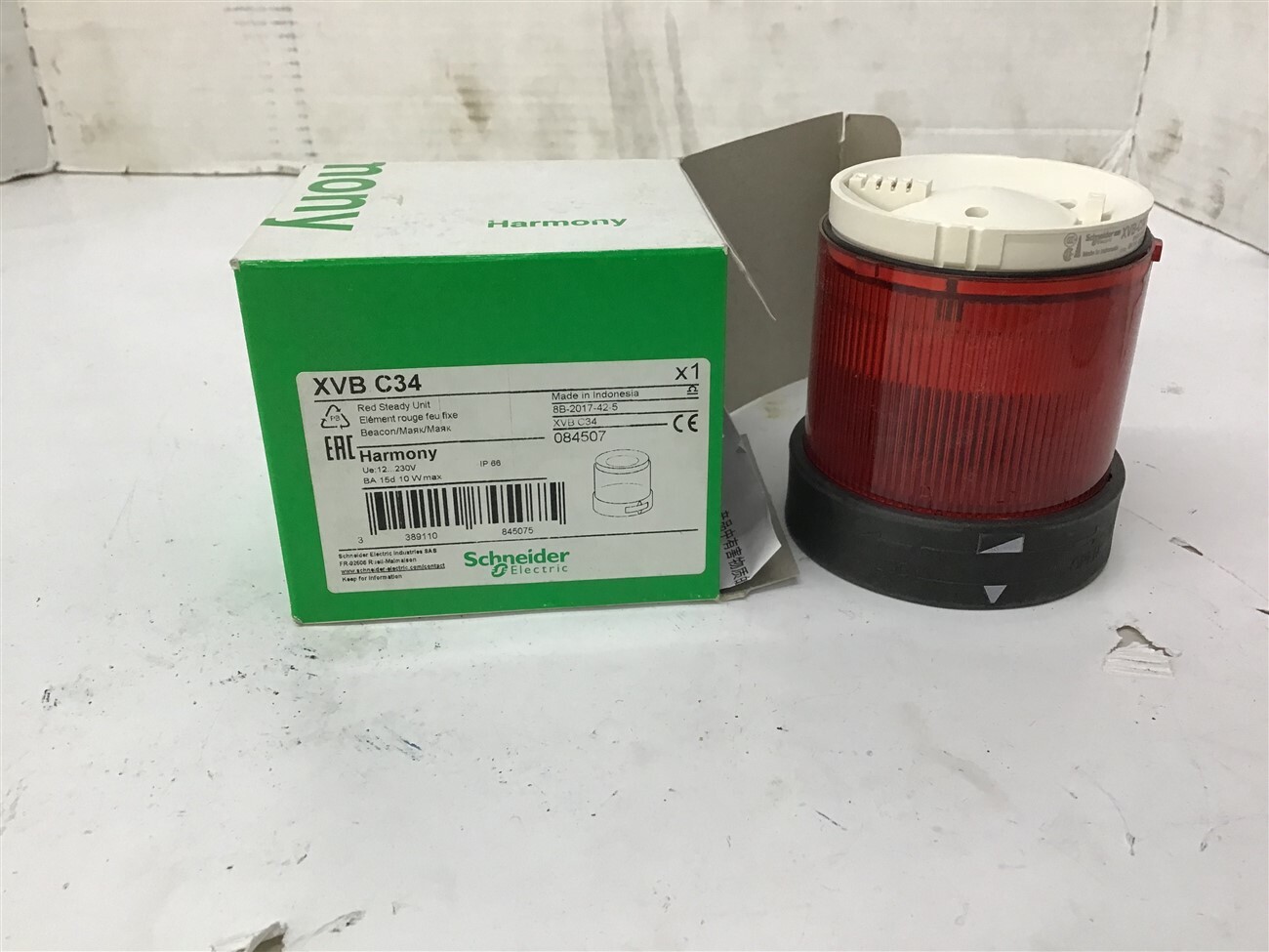 Schneider Electric XVB-C34 Stack Light 230V | eBay
