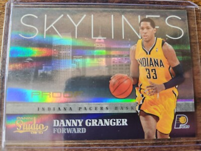 2009-10 Panini Studio Danny Granger Skylines Proof 53/199 #11 Indiana ...