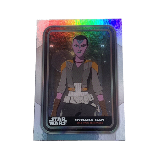 2023 Topps Star Wars Flagship Synara San Card #26 Rainbow Foil Parallel ...