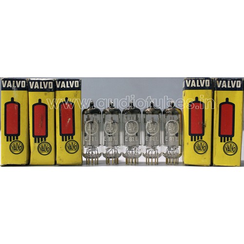 5Pcs. New E81L 6686 VALVO NOS NIB Gold Pins Silver Mesh Plate Bottom ...