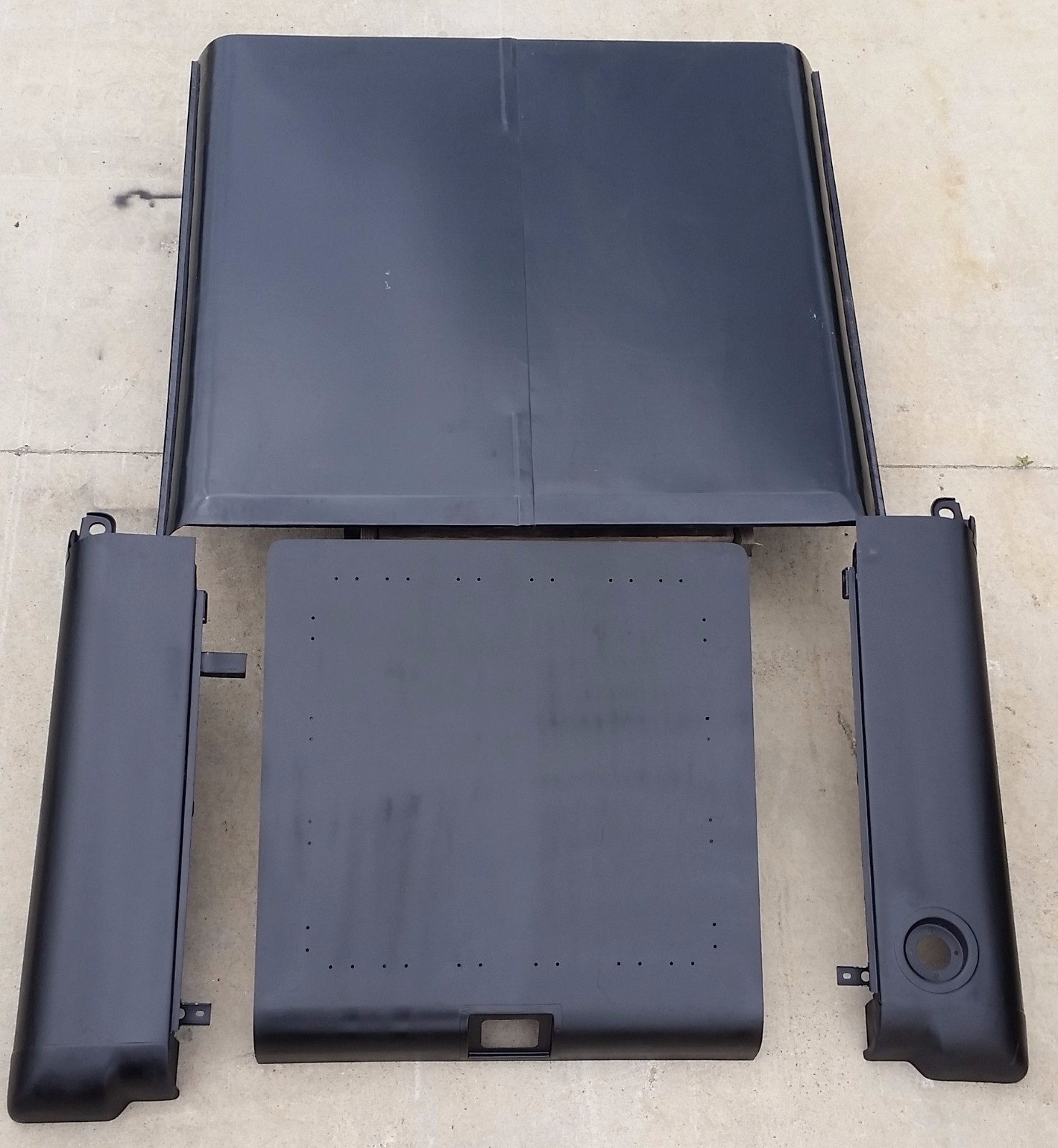 HMMWV M998 HARD TOP KIT Roof Panel w/o Hole,Rear Hatch SLANT BACK ...
