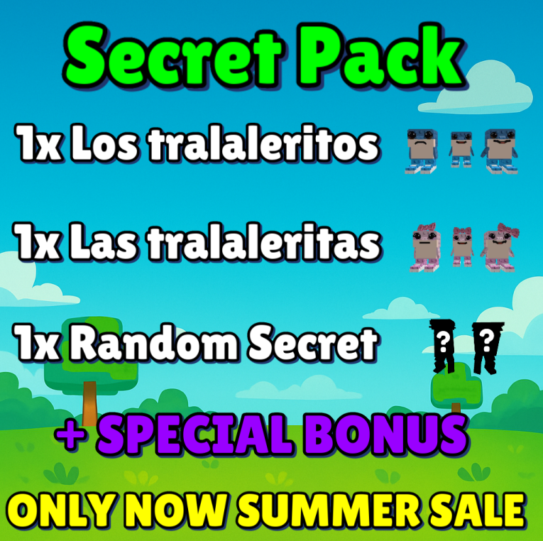 [🟢ONLINE] 🎆 SUPER PACKS! | DRAGON | sab | GARAMA | Steal a Brainrot | eBay