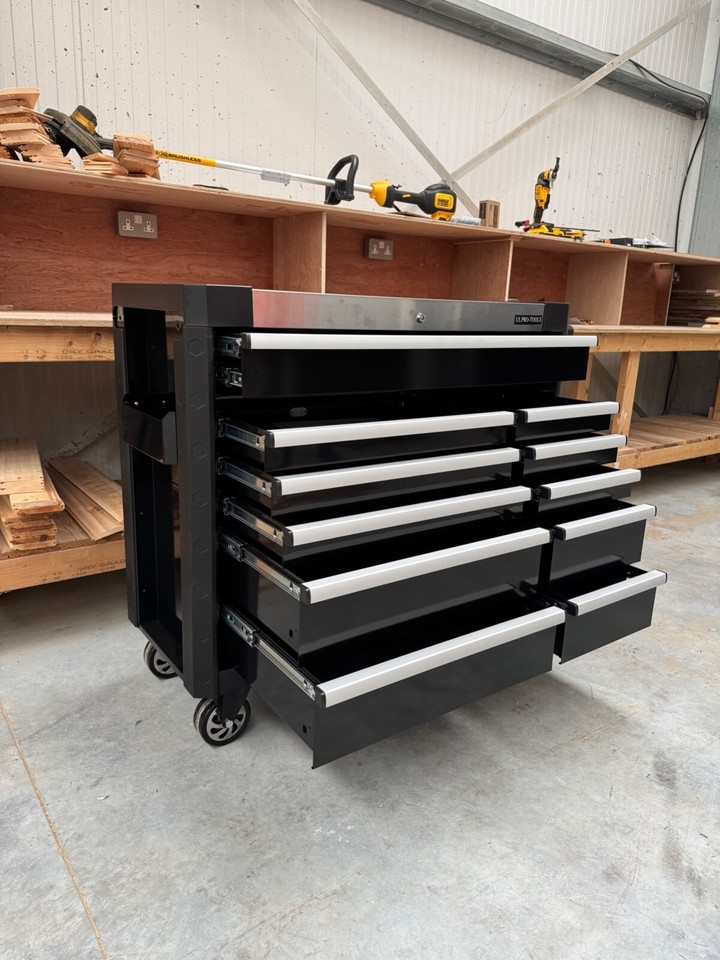 US PRO TOOLS TOOL CABINET CHEST BOX BLACK BENCH 44" HEAVY DUTY | eBay