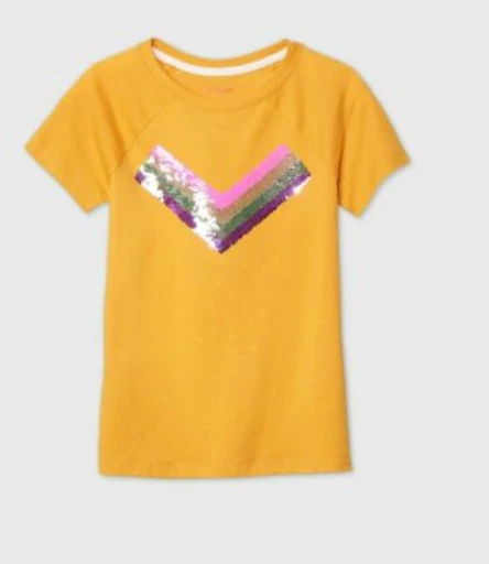 Chevron Mustard Yellow Shirt